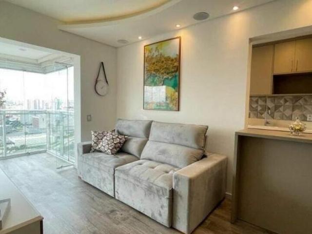 Apartamento 2 Dorms com Varanda Gourmet em Jardim, Santo André Aceita Financiamento