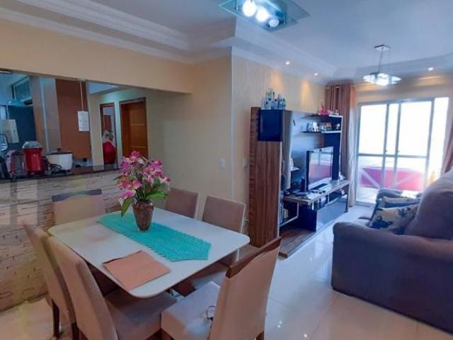 Apartamento, 2 dorms sendo 1 suíte, 2 banheiros, 1 vaga Taboão SBC/SP