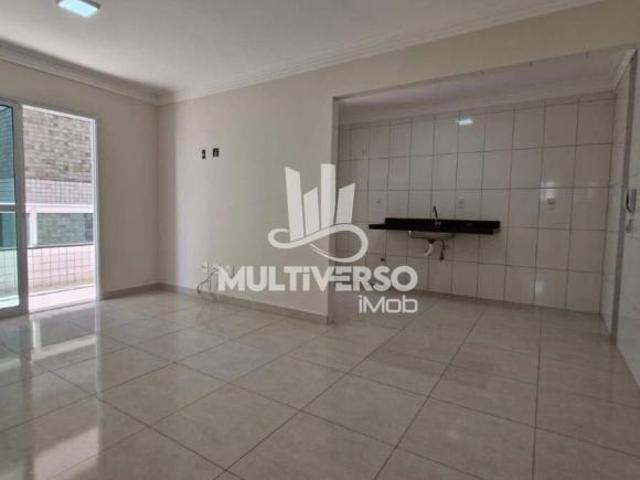 Apartamento 2 Dorms 1 Suíte com Varanda Gourmet na Zona Orla da Caiçara – Praia Grande/SP