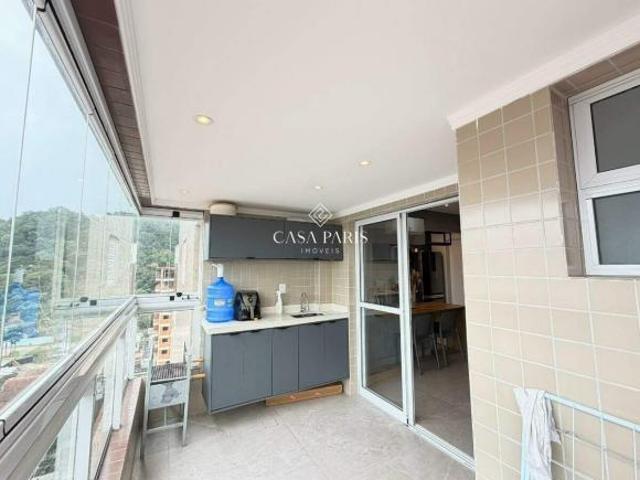 Apartamento 2 Dorms 1 Suíte com Varanda Gourmet no Canto do Forte – Praia Grande/SP