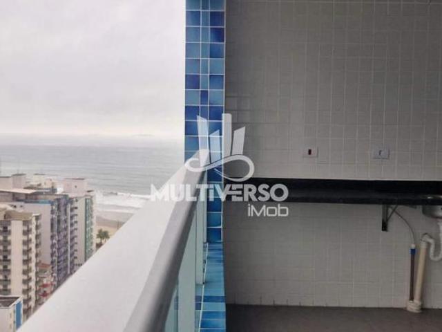 Apartamento 2 dorms 1 suíte com Varanda Gourmet | Praia Grande, Ocian