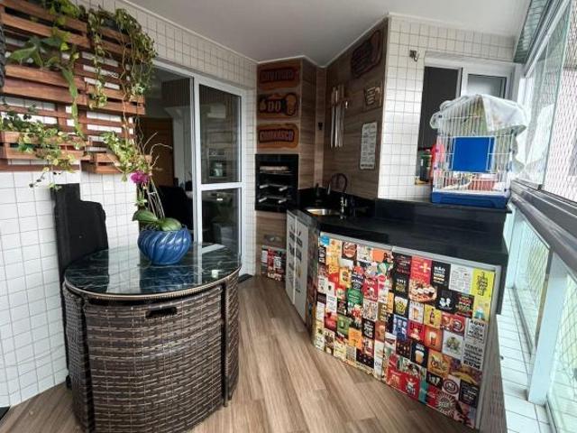Apartamento 2 Dorms 1 Suíte no Último Andar – Planejados e 1 Vaga Guilhermina, Praia Grande/SP