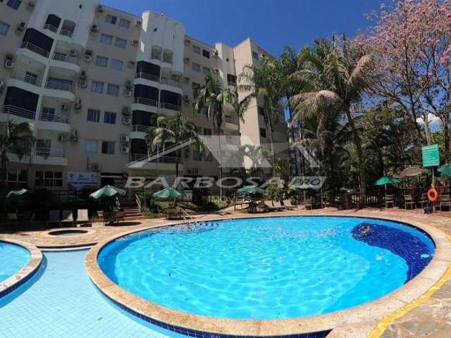 Apartamento 2 quarto com Rio natural no Thermas Paradise