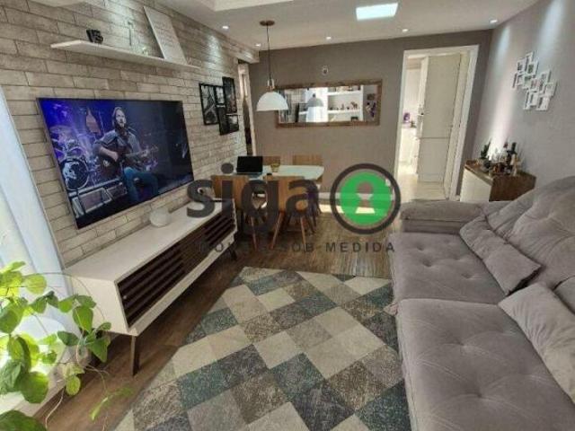 Apartamento 2 quartos, 1 vaga de garagem, 58m², á venda Parque Rebouças