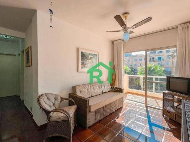 Apartamento com 2 quartos, 1 vaga à venda em Enseada, Guarujá
