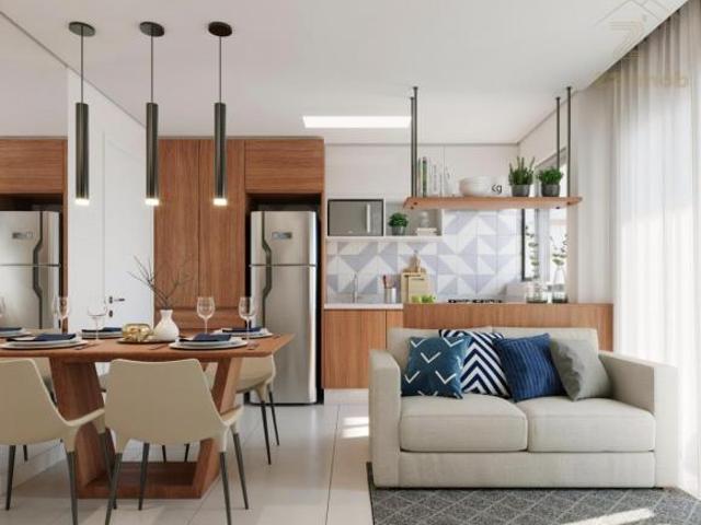 Apartamento 2 quartos 1 Suite com sacada no Capão Raso em Curitiba | com 56m