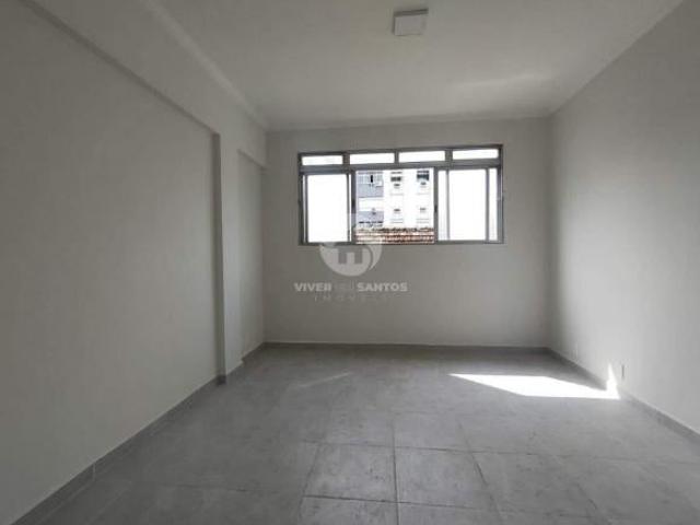 Apartamento 2 quartos 1 suite e vaga fechada Ponta da Praia Santos