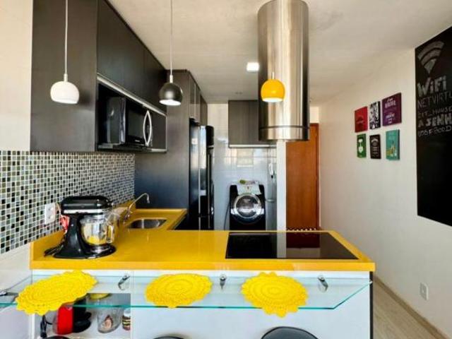 Apartamento 2 quartos 1 suíte, lazer completo, Citta Residence, Aguas Claras