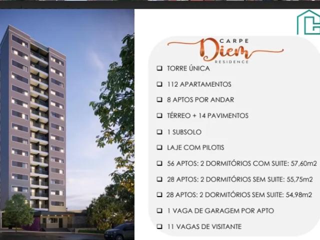 Apartamento 2 quartos 1 Suíte Monte Castelo São José dos Campos SP