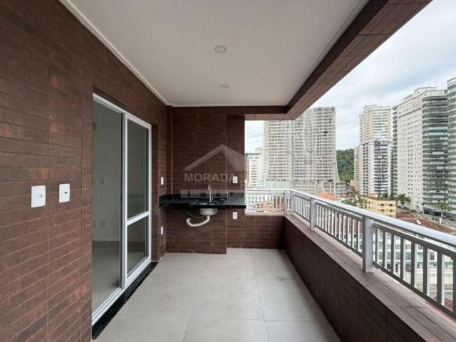 Apartamento 2 quartos 1 suite Novo à Venda no Canto do Forte em Praaia Grande!