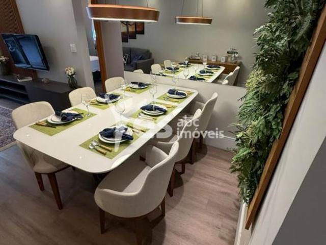 Apartamento 2 quartos 2 vagas localizado no bairro Campestre em Santo André REF