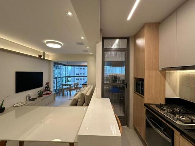 Apartamento 2 Quartos, 2 Banheiros 1 Suíte e 1 Vaga no Edifício Air Brooklin! Completo PORTEIRA FE