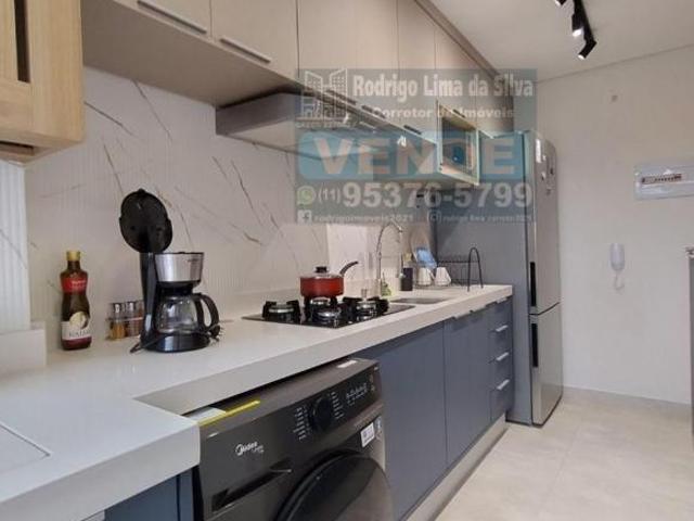 APARTAMENTO 2 QUARTOS 48M² SACADA CHURRASQUEIRA CARVÃO PISCINA VIVA SUZANO JARDIM EUROPA