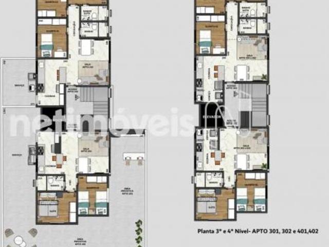 Apartamento 2 quartos 53m²  com elevador à venda no Santa Mônica!
