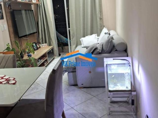 Apartamento 2 Quartos, 54m², com Sacada, 1 Vaga, Pestana/Osasco
