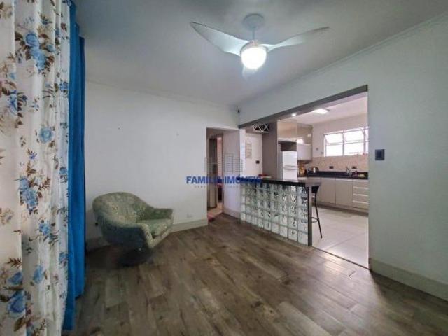 Apartamento 2 quartos com garagem fechada Ponta da Praia Santos/SP