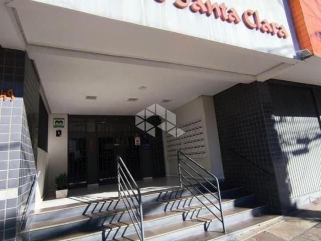 Apartamento 2 quartos com garagem no centro de Santa Maria