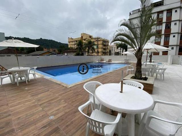 Apartamento 2 quartos com lazer Enseada Guarujá