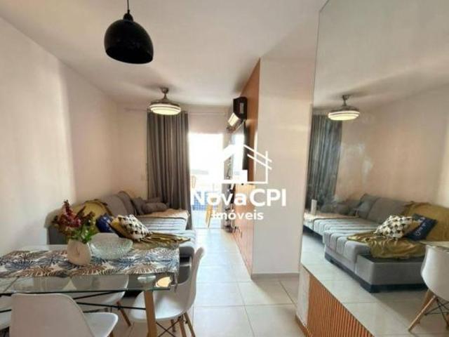 Apartamento 2 Quartos com Suíte, Mobiliado, Lazer Completo em Praia Grande
