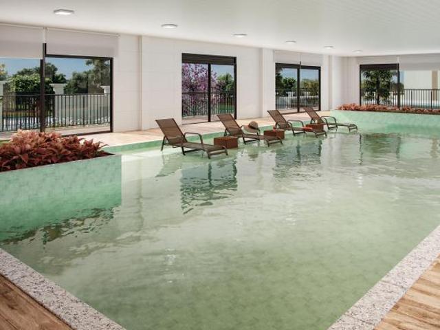 Apartamento 2 quartos com suíte e sacada gourmet perto do Palladium lazer completo