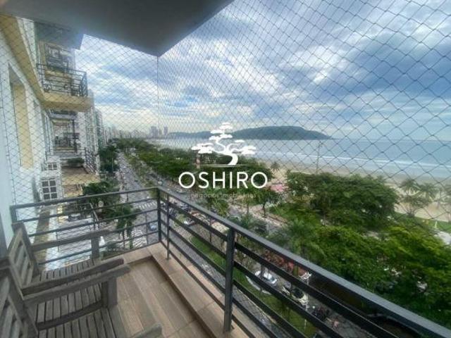 Apartamento 2 Quartos com Suíte Frente, Vista Mar | Boqueirão, Santos