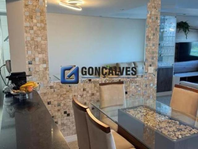 Apartamento 2 quartos com suíte, 2 vagas no Campestre – Santo André