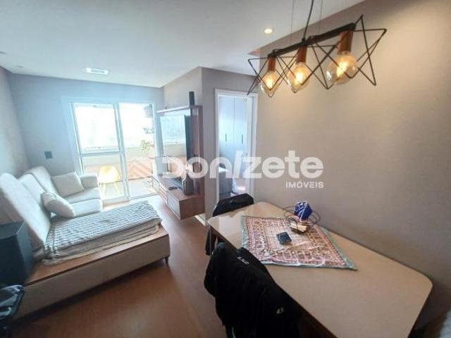 Apartamento 2 Quartos com Varanda Gourmet na Vila Scarpelli, Santo André — Frente, Financiamento Sim