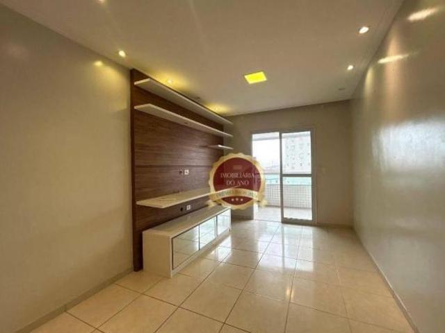 Apartamento 2 quartos com varanda gourmet na Guilhermina, Praia Grande/SP