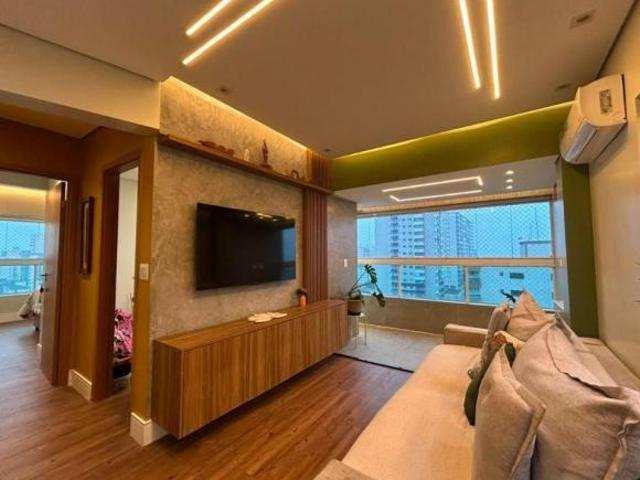 Apartamento 2 quartos com vista mar na Vila Tupi, Praia Grande/SP