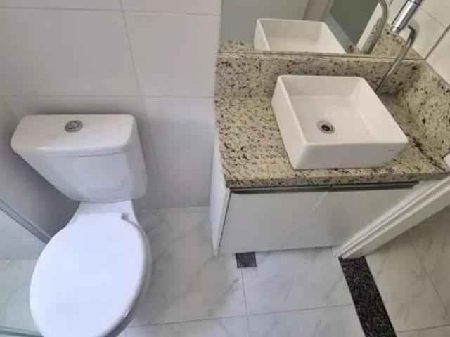Apartamento 2 Quartos com 1 Suíte no Campestre, Santo André – 45 m², 2 Vagas