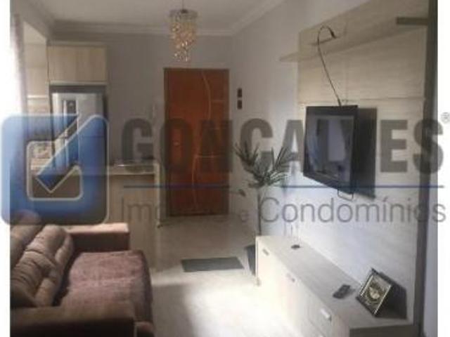 Apartamento 2 Quartos com 1 Vaga no Jardim Silveira, Santo André — 54 m²