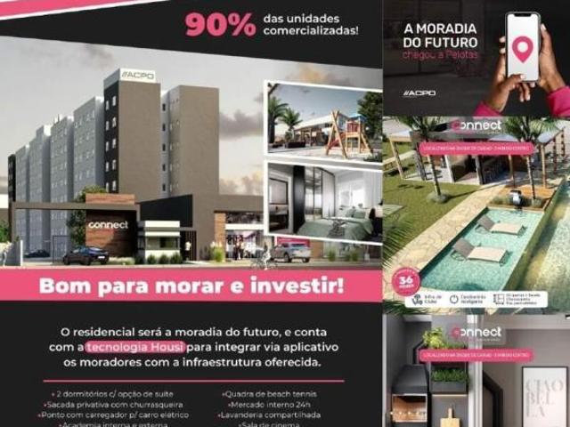 Apartamento 2 quartos à venda com 51 m² no bairro Fragata, em PELOTAS RS
