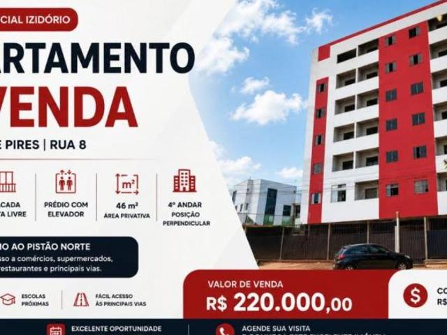 Apartamento 2 Quartos à Venda | Rua 8 Vicente Pires | Sacada | Próximo ao Pistão Norte