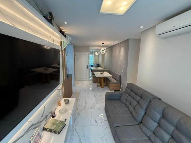 Apartamento 2 quartos, dormitórios, lindo, reformado, Acqua Play, Santos, resort, Dr Moura Ribeiro
