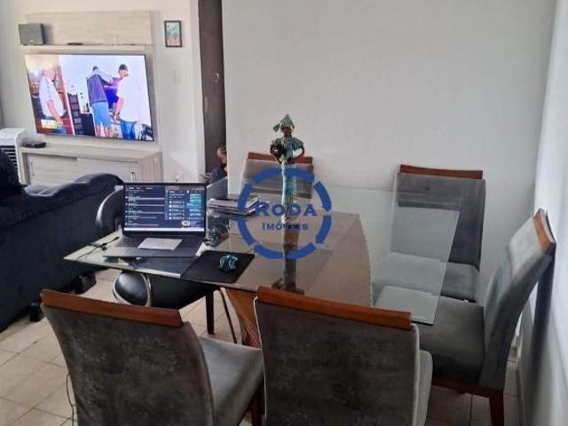 Apartamento 2 quartos de frente em Santos Saboó | 58 m² | 1 vaga