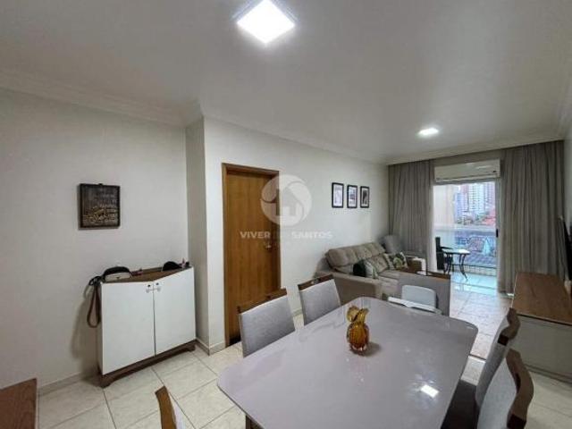 Apartamento 2 quartos e 2 vagas de garagem no Embaré Santos/SP