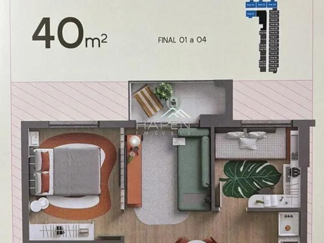 Apartamento 2 Quartos Mindse7 Vanguard