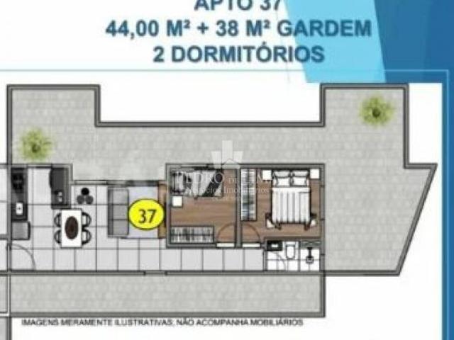 Apartamento 2 quartos, Novo 44 m² 1 vaga. V. Formosa