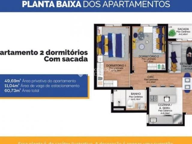 Apartamento 2 quartos no Bairro Feitoria em São Leopoldo