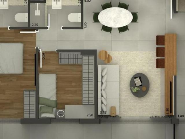 APARTAMENTO 2 QUARTOS NO JD. BOTÂNICO