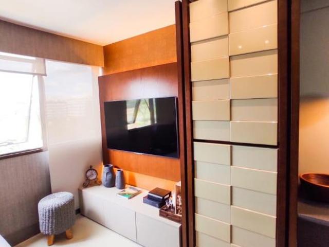 Apartamento 2 quartos Noroeste mobiliado vista livre com garagem