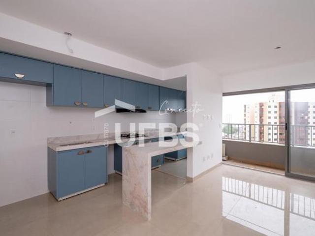 Apartamento 2 quartos soft Pedro Ludovico 60m² completo em armários e acabamento moderno