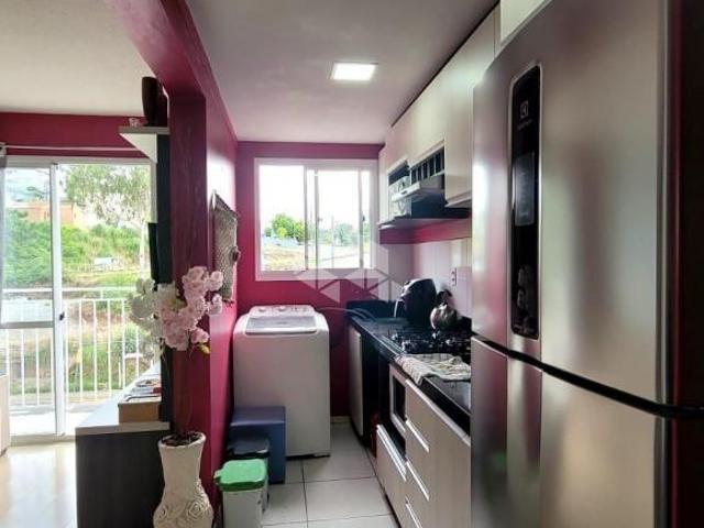 Apartamento 2 quartos, sala e cozinha integrada, banheiro no Alvorada ll