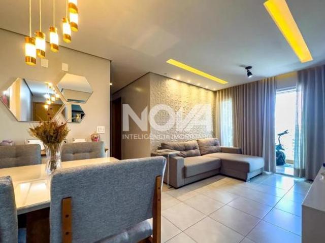 Apartamento 2 quartos sendo 1 suíte, Varanda, Vista livre, Aceita financiamento, Águas Claras