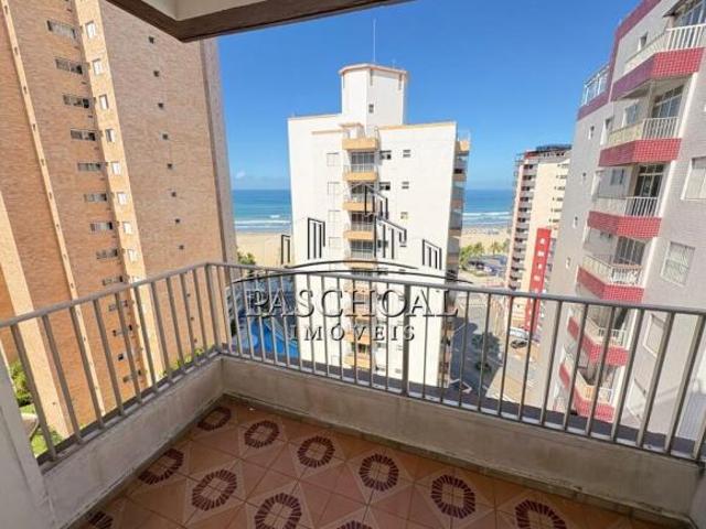 Apartamento 2 quartos sendo 1 suite. Vista mar. Guilhermina