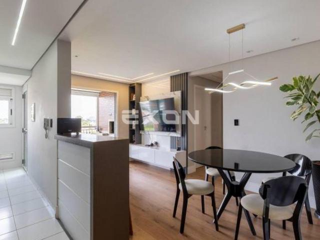 Apartamento 2 quartos sendo 1 suíte, sacada com churrasqueira – Fanny