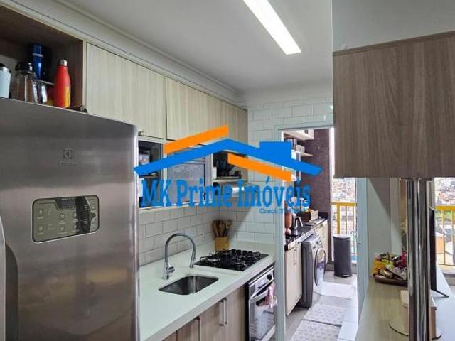 Apartamento 2 quartos sendo uma suíte varanda gourmet depósito 1 vaga