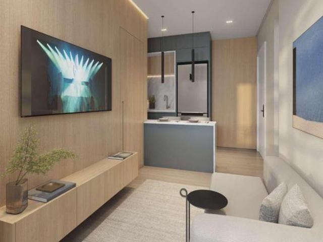 Apartamento 2 quartos, suite, 45m2 varanda em frente ao Passeio Público Cena Passeio Blue / Inve