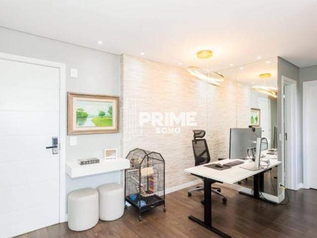 Apartamento 2 quartos, suíte, sacada gourmet, semimobiliado e 2 vagas à venda no Cabral
