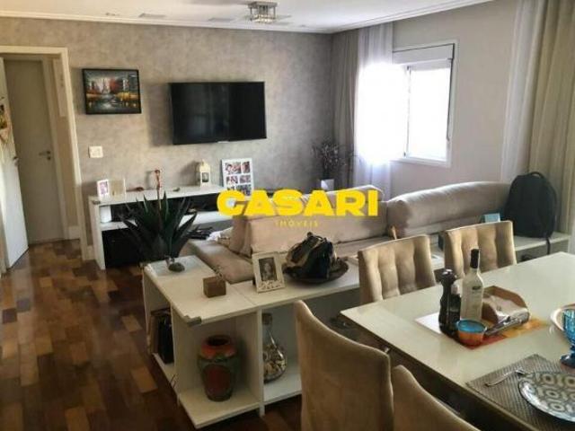 Apartamento 2 quartos, suite, varanda gourmet churrasqueira, 2 vagas, 92m2 Baeta Neves Sbc C